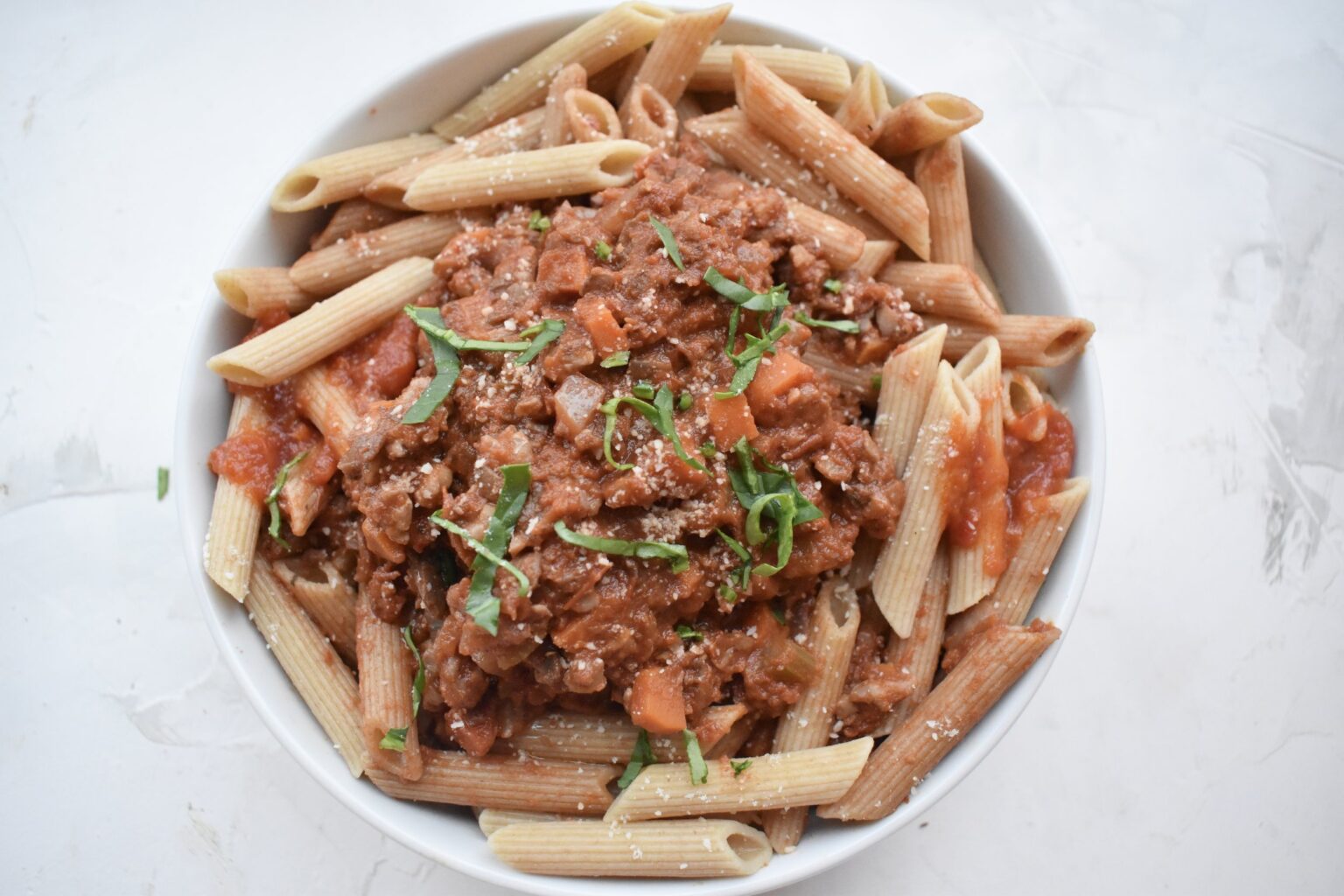 Frank's Vegan Bolognese - Sammi Brondo